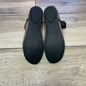 bernie mev. | Shoes | Bernie Mev Bronze Ankle Strap Ballet Flats | Poshmark